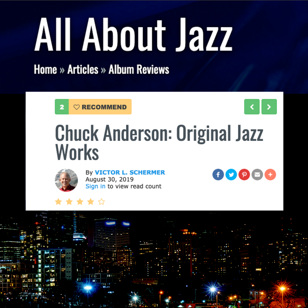 Welcome To Chuck Anderson Jazz Guitarist ::Official Website::