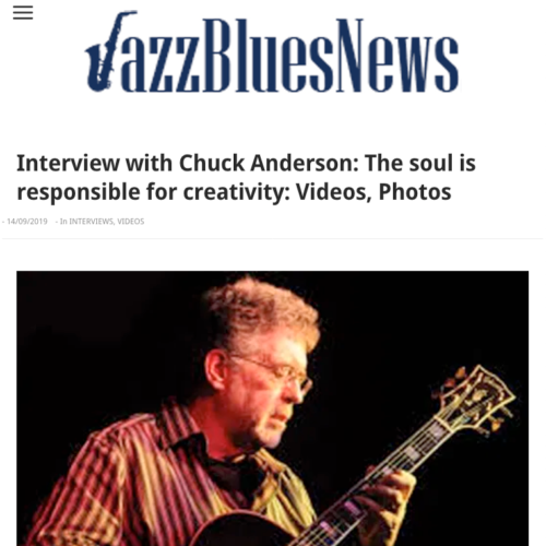 Welcome To Chuck Anderson Jazz Guitarist ::Official Website::