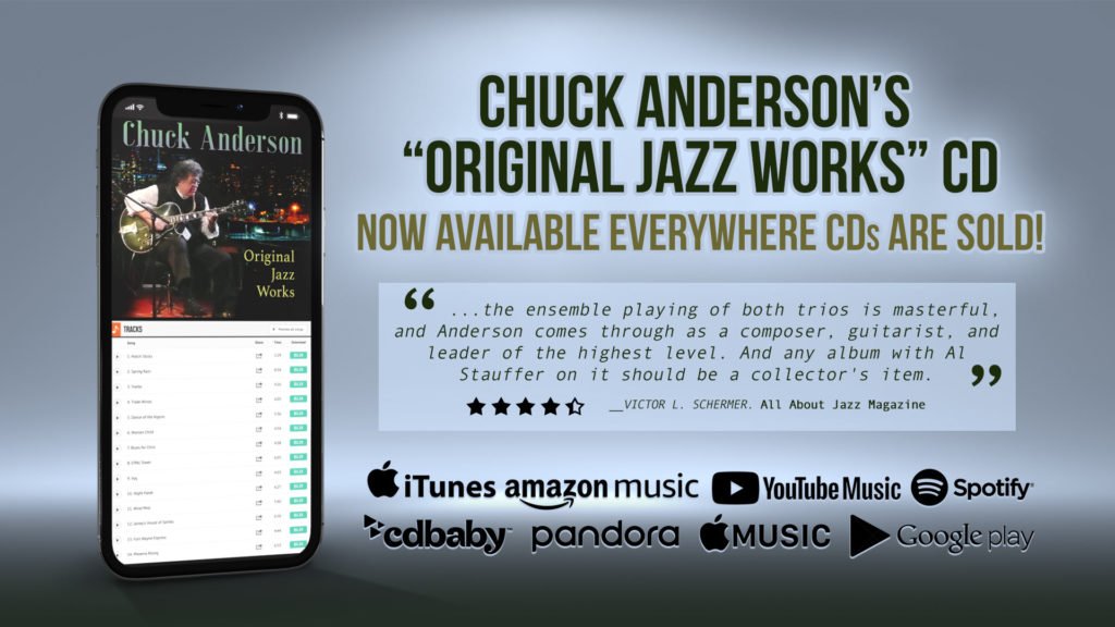 Welcome To Chuck Anderson Jazz Guitarist ::Official Website::